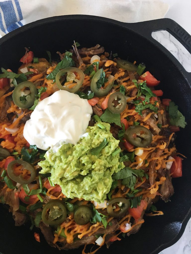 Loaded Tostones Nachos (Whole30, Paleo) - a dash of dolly
