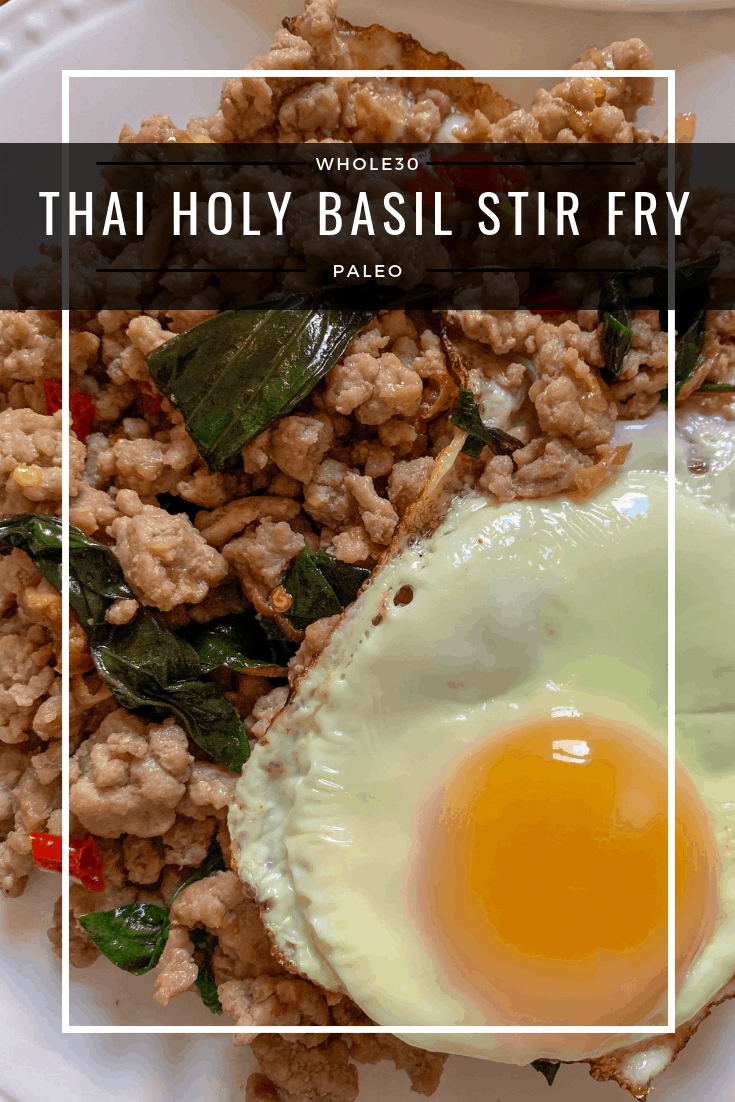 Thai Holy Basil Stir Fry (Whole30, Paleo) - a dash of dolly