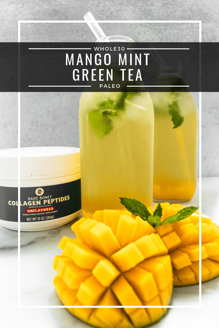Mango Mint Green Tea (Whole30, Paleo) - a dash of dolly