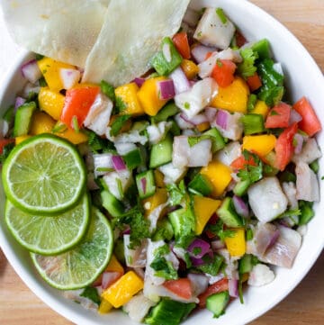 Fish Ceviche (Ceviche de Pescado) - a dash of dolly