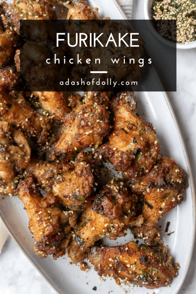 Furikake Chicken Wings (Gluten Free with Paleo Options) - a dash of dolly